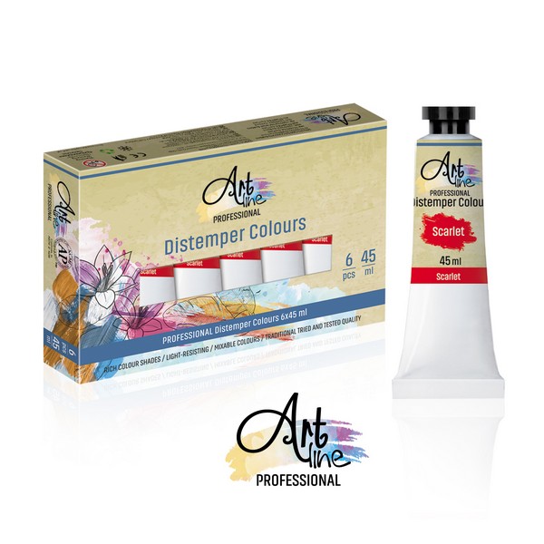 Artline TEMPERA ARTLINE CRVENA SKARLET 45ML ART018