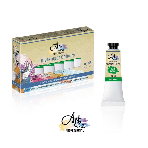 Artline TEMPERA ARTLINE SVETLO ZELENA 45ML ART021