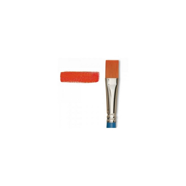 Raphael KAËRELL BLEU FLAT LONG brush. wash and background - Size 1/4