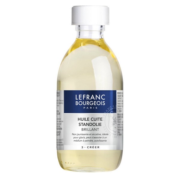 Lefranc&Bourgeois L&B STAND OIL (LINSEED) BOTTLE 250ML
