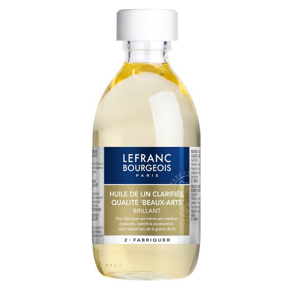 Lefranc&Bourgeois LINSEED OIL, PURIFIED 250ML