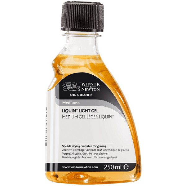 Winsor&Newton W&N OMV 250ML LIQUIN LIGHT GEL MEDIUM V1