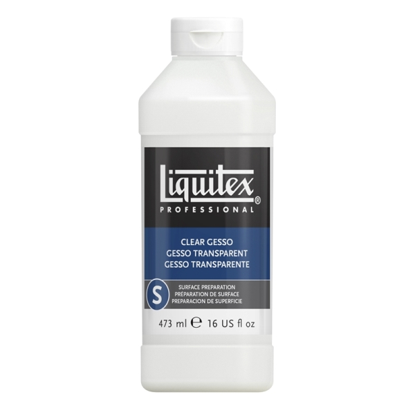 Liquitex LX ADD 473ML TRANSPARENT GESSO