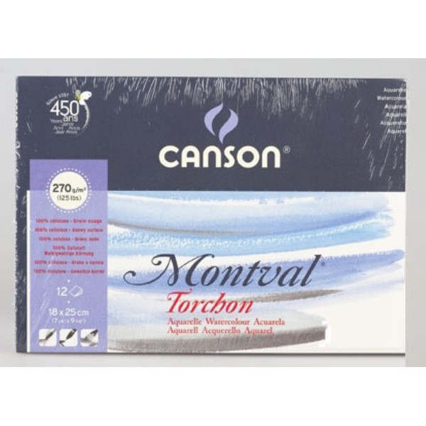 Canson AK.BLOK CANSON MONTVAL 270g 18x25