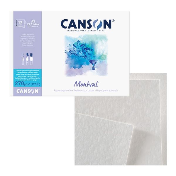 Canson AK.BLOK CANSON MONTVAL 270g A3