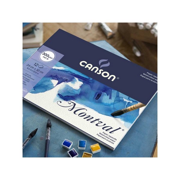 Canson AK.BLOK CANSON MONTVAL 300g 24x32 100s