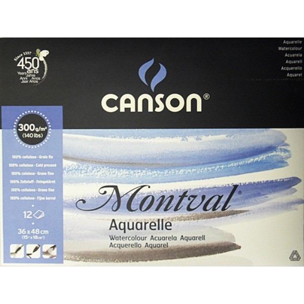 Canson AK.BLOK CANSON MONTVAL 300g 36x48