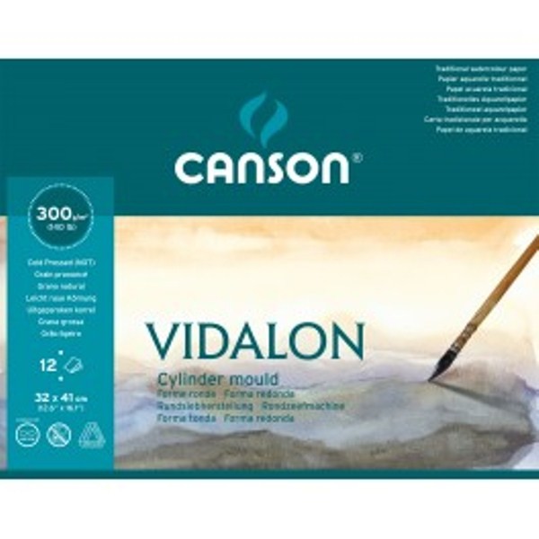 Canson BL.32X41 VIDANOL 300GR 12S