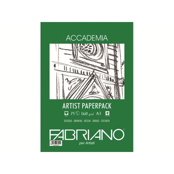 Fabriano FABRIANO ACCADEMIA ARTIST 160G A3 75L 50813160