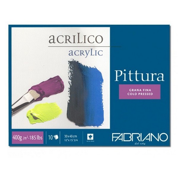 Fabriano FABRIANO PITTURA 400GR 30X40 10L/BLOK 6