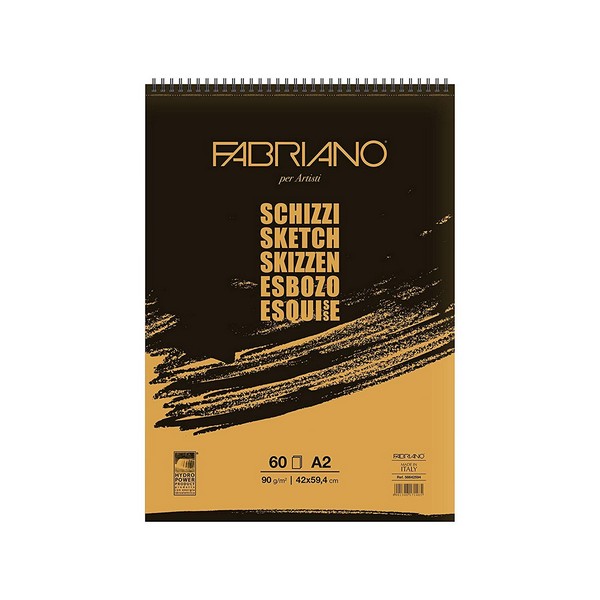 Fabriano FABRIANO SCHIZZI SP.GORE A2/90GR/60L 56642594