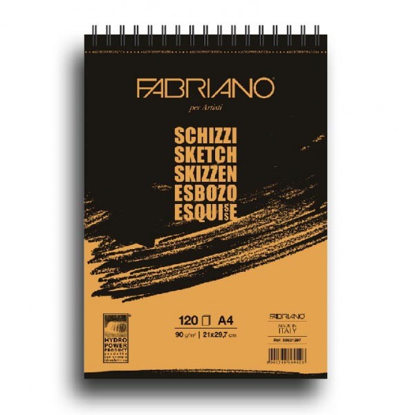 Fabriano FABRIANO SCHIZZI SP.GORE A4/90GR/120L 56621297