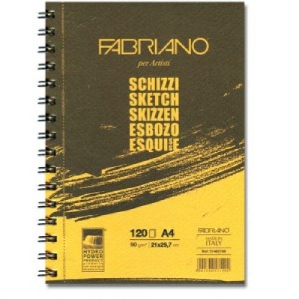 Fabriano FABRIANO SCHIZZI SP.LEVO A4/90g/120 52129766