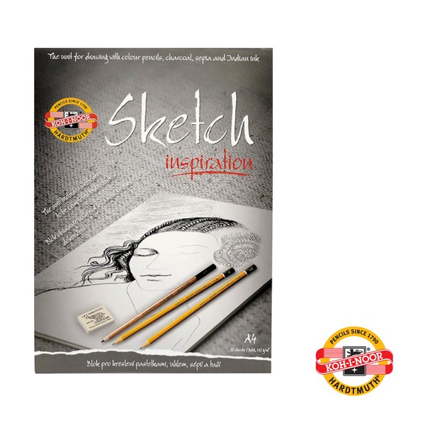 KOH-I-NOOR SKICEN BLOK A4 PRE-PRINTED 9920016