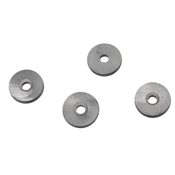 Rayher Magnet with hole, 20 mm ø,thickness 5 mm, tab-bag 5 pcs.
