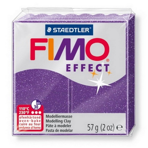 Staedtler FIMO EFFECT GLITER LILA 8020-602