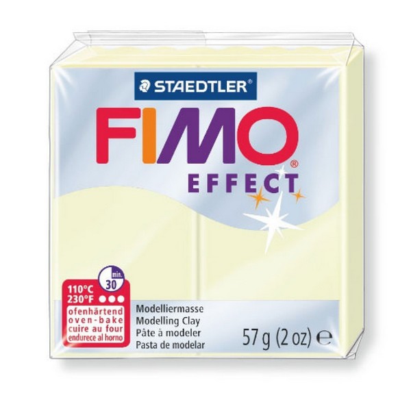 Staedtler FIMO EFFECT SVETL.MLECNO BELA 8020-04