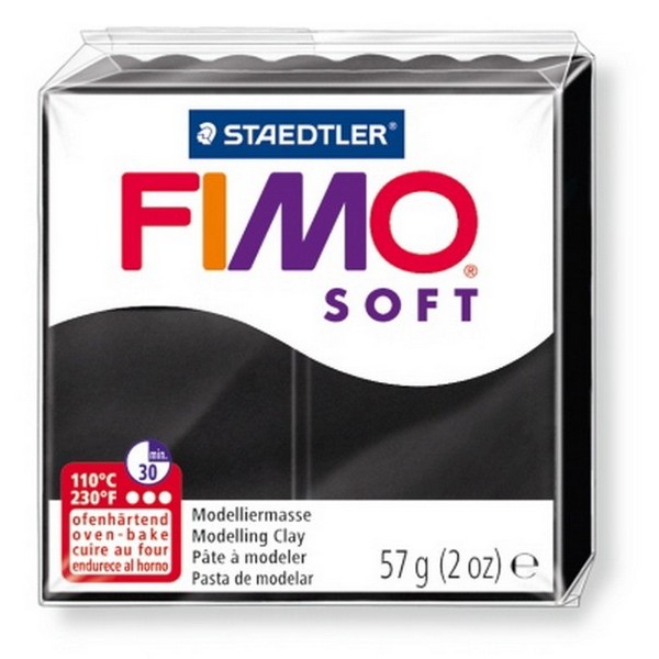 Staedtler FIMO SOFT CRNA 8020-9