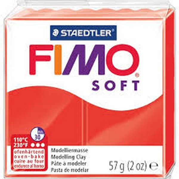 Staedtler FIMO SOFT INDIJSKO CRVENA 8020-24