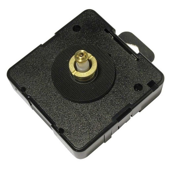 Rayher Quartz clock mechanism, 20,1 mm axis, tab-bag 1 pce. with access