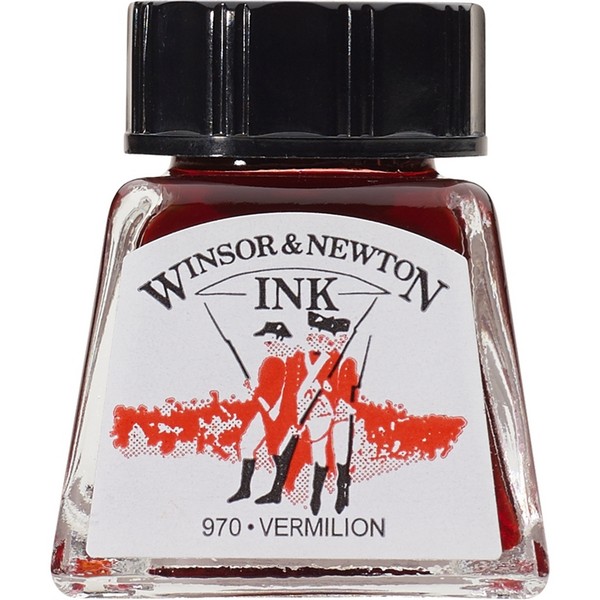Winsor&Newton WN INK 14ML VERMILION