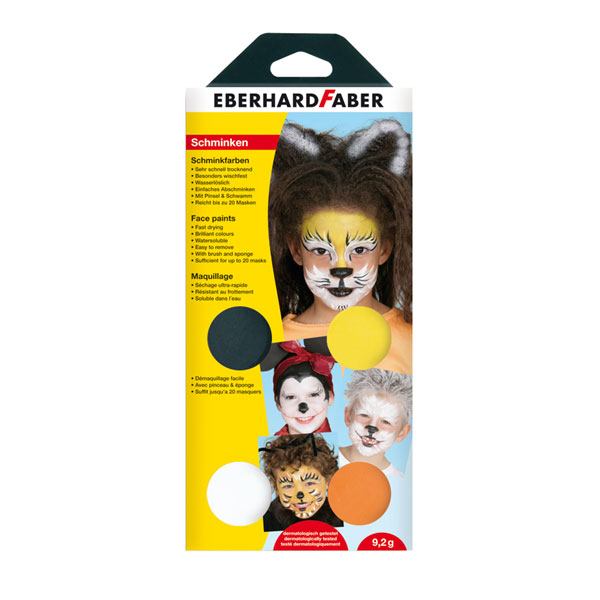 Eberhard Faber EF BOJE ZA LICE 1/4 ANIMALS 579001