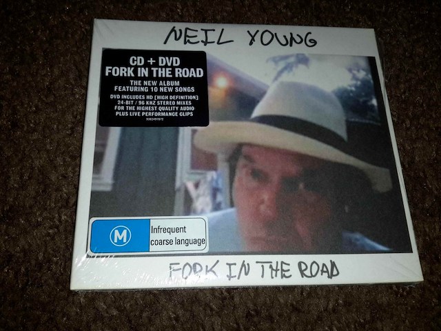 Neil Young - Fork in the road CD+DVD , U CELOFANU