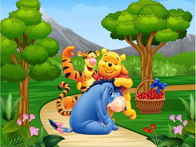 WINI THE POOH,tapete po zelji i meri