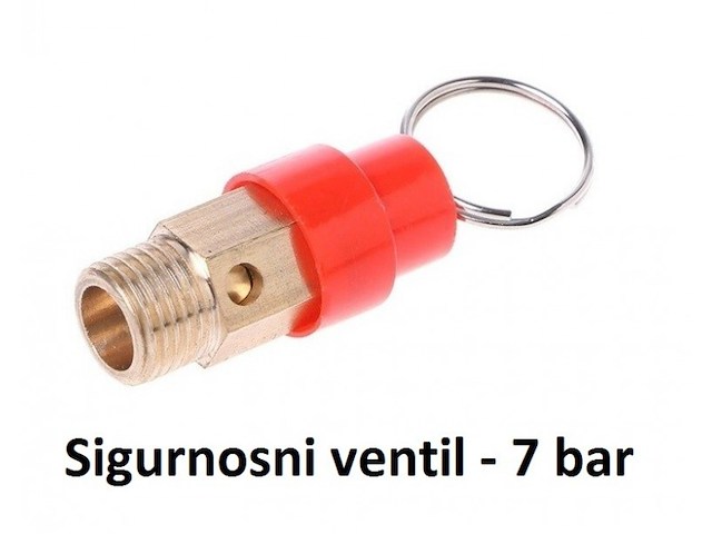 Sigurnosni ventil kompresora - 7bar - 1/4`