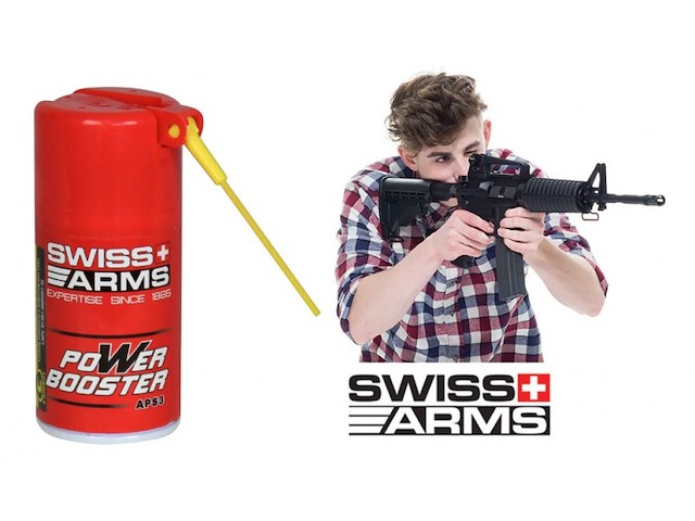 Airsoft Sprej Power Booster APS3 Swiss Arms