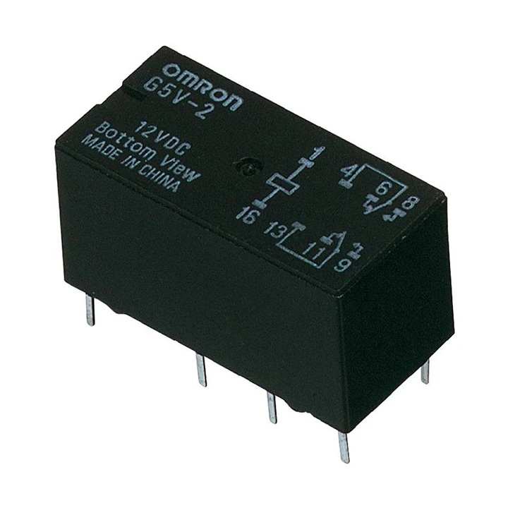 Relej G5V2-12 (12V, 2A, 2xM+R)