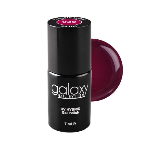028 Classic Wine Galaxy UV Hybrid gel 7ml