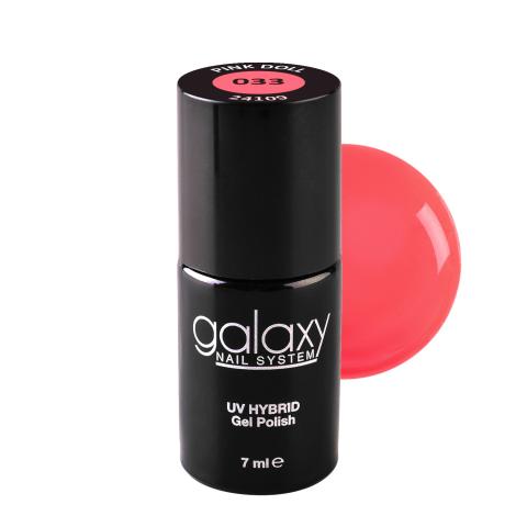 033 Pink Doll Galaxy UV Hybrid gel 7ml