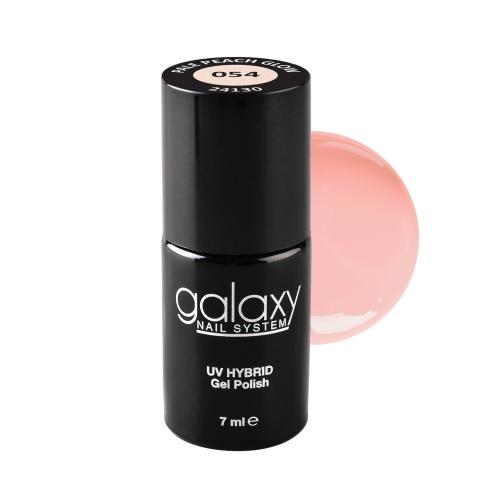 054 Pale Peach Glow Galaxy UV Hybrid gel 7ml