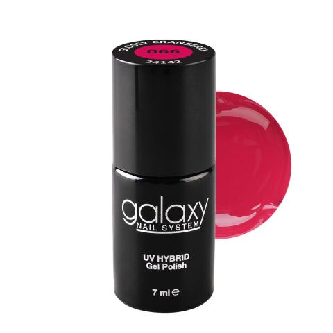 066 Glossy Cranberry Galxy UV Hybrid gel 7ml