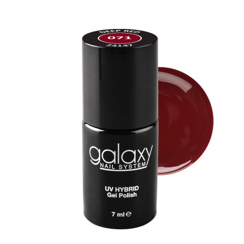 071 Deep Red Galxy UV Hybrid gel 7ml
