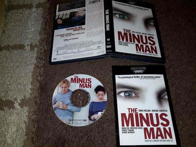 The minus man DVD