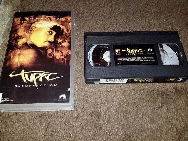 Tupac , Resurrection - Ovo je moja priča VHS