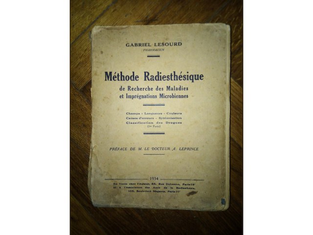 Methode Radiesthesique - GABRIEL LESOURD