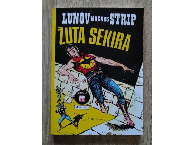 LMS 85 ZAGOR - ŽUTA SEKIRA reprint