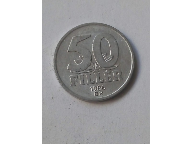 50 Filler 1986.godine - Madjarska -