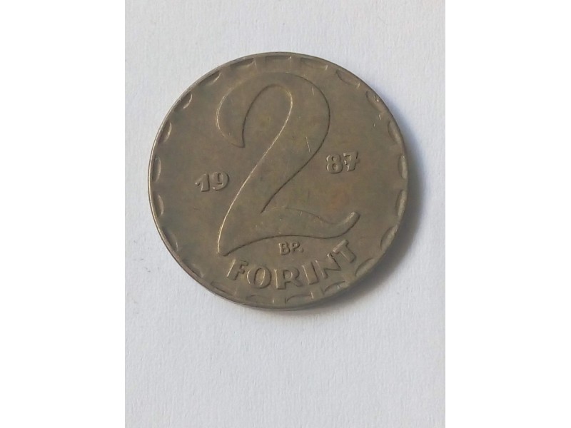 2 Forint 1987.godine - Madjarska -