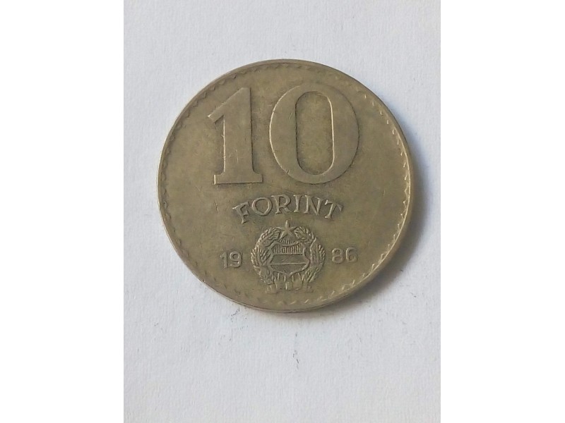 10 Forint 1986.godine - Madjarska -