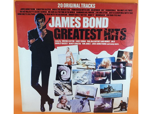 Various ‎– James Bond Greatest Hits , LP