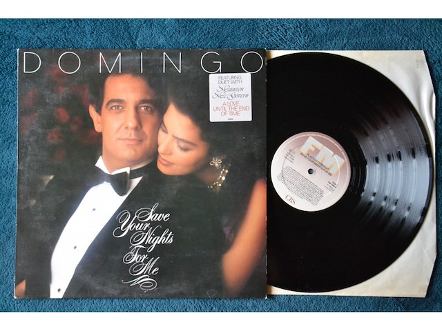 Placido Domingo Save Your Nights For/vinil: 5 mint