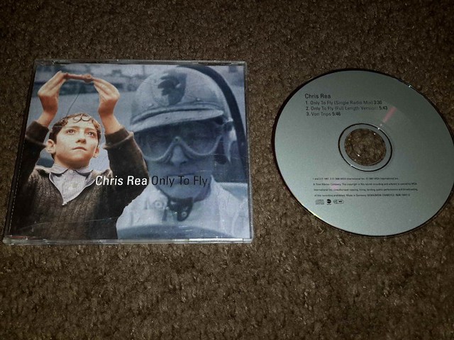 Chris Rea - Only to fly CDS , ORIGINAL