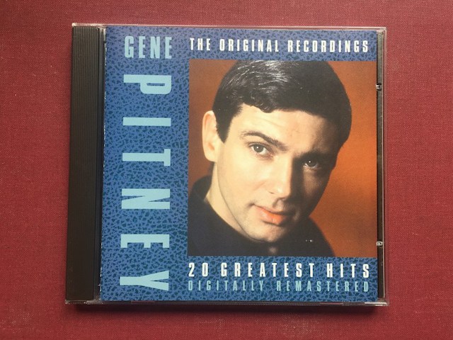 Gene Pitney - 20 GREATEST HITS  Compilation  1989