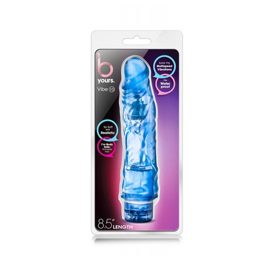 B yours plavi vibrator od silikona, BLUSH00601