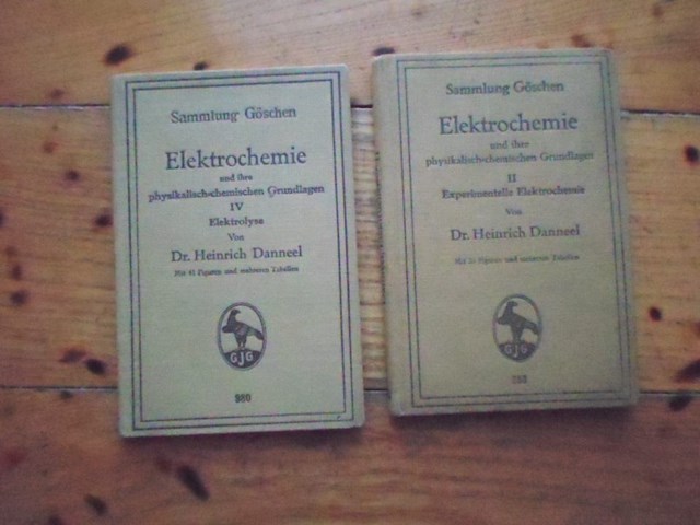 HEINRICH DANNEEL - ELEKTOCHEMIE II, IV