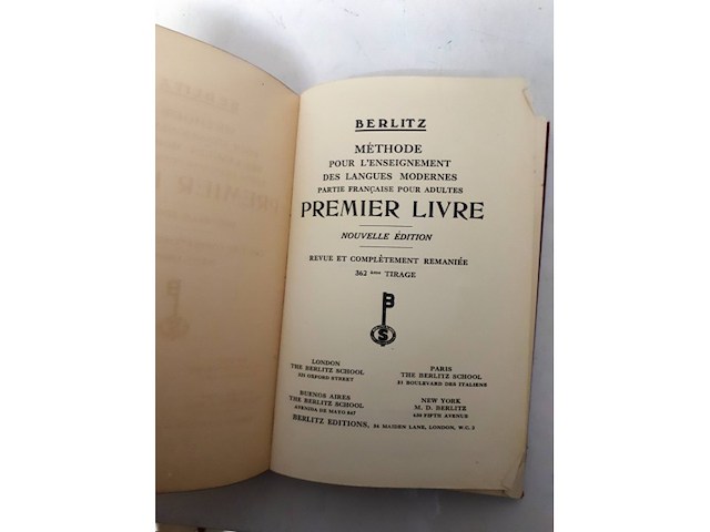 M D Berlitz PREMIER LIVRE